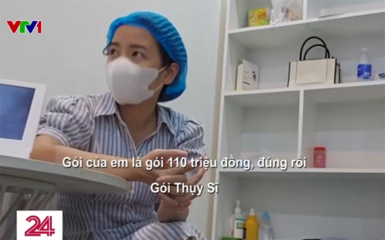 VTV vén màn phòng khám tóc chui không phép